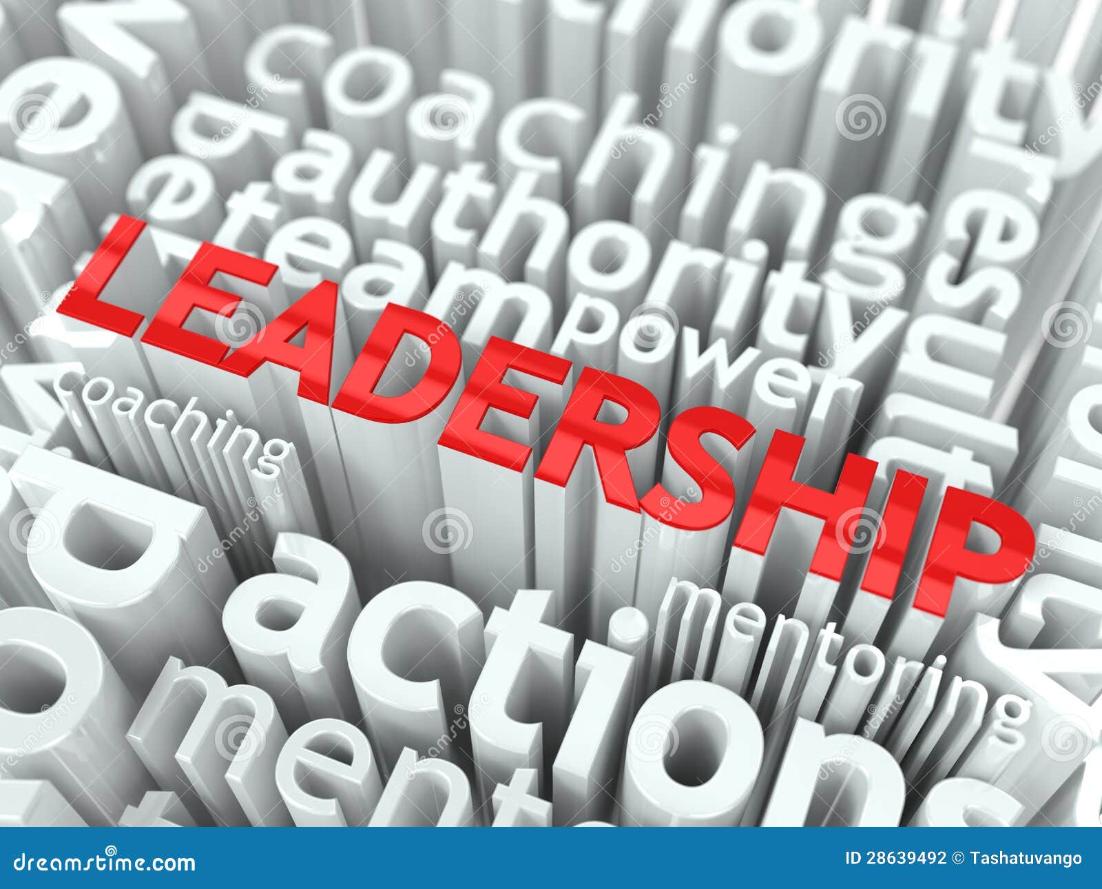 Leadership Concept. stock illustration. Illustration of manager - 28639492