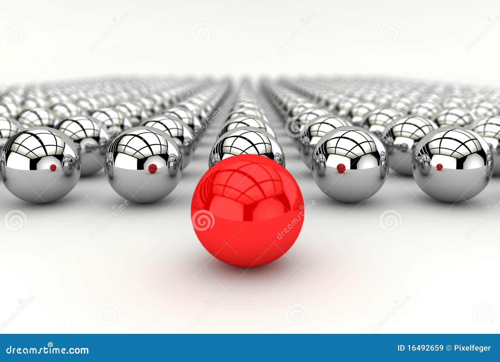 Leadership concept in 3d stock illustration. Illustration of teamwork ...