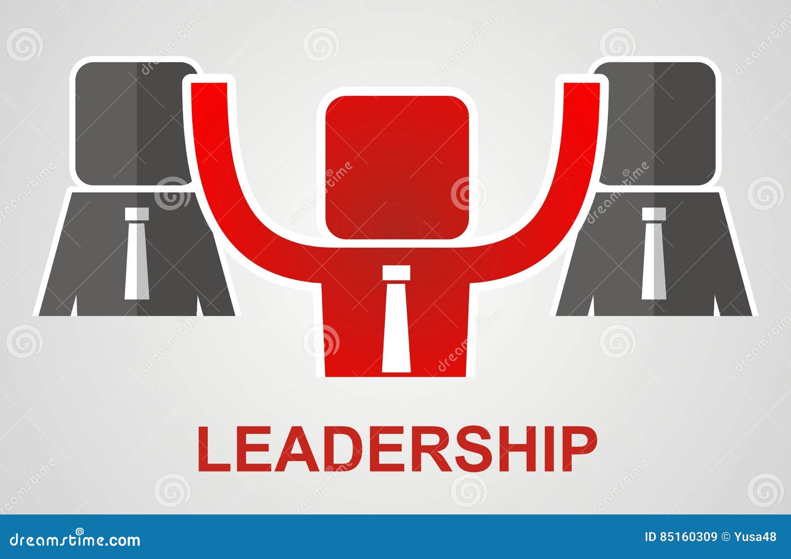 A Leader Raises His Fists Triumphantly, Standing Before An American ...