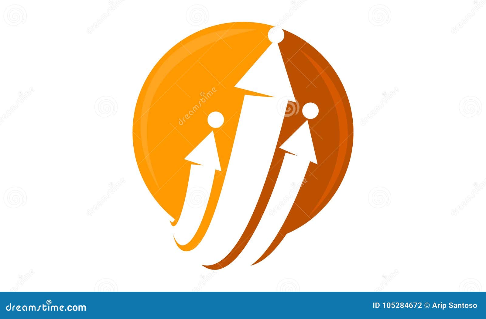 Leadership Concept Logo Design Template Stock Vector - Illustration of ...