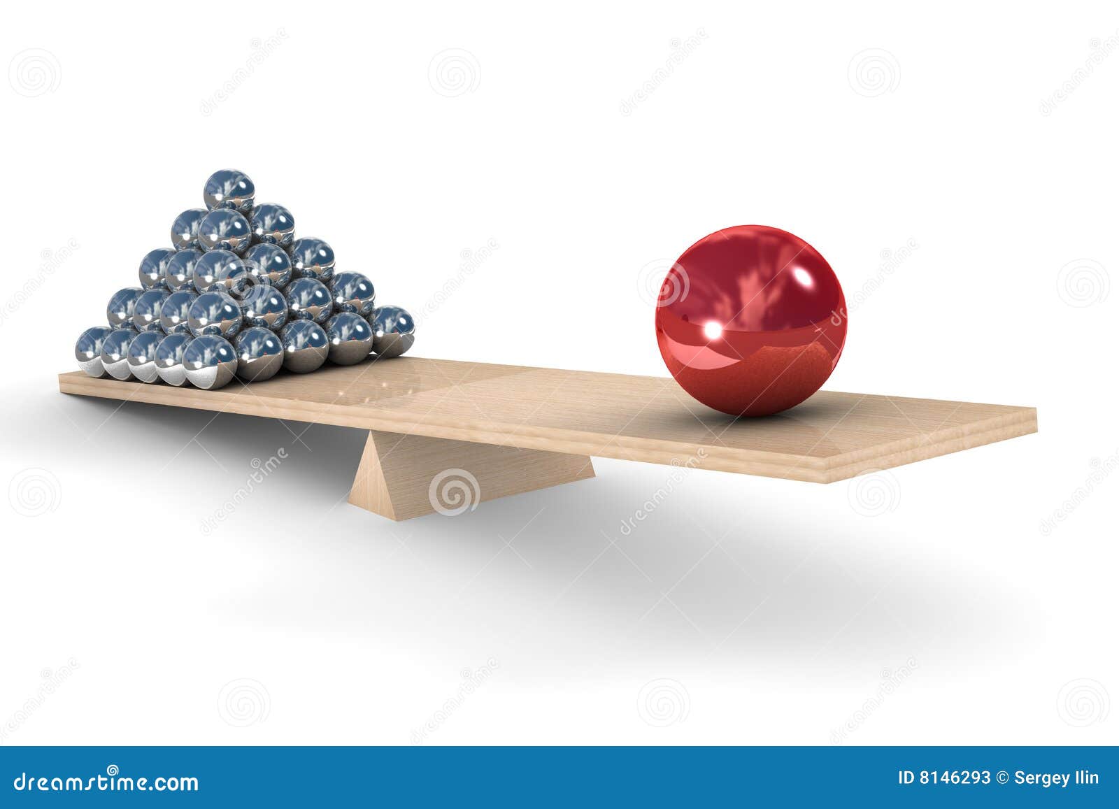 Leadership Concept on a White Background. Stock Illustration ...