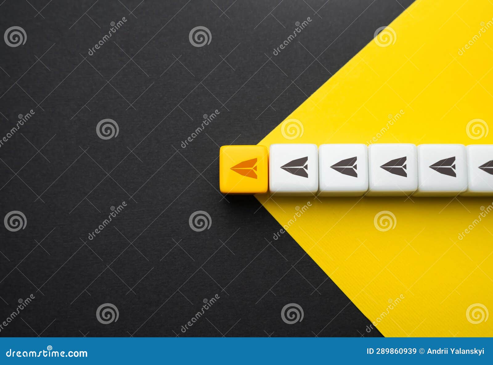 Leadership and Direction Setting. Open Up New Horizons Stock Image ...
