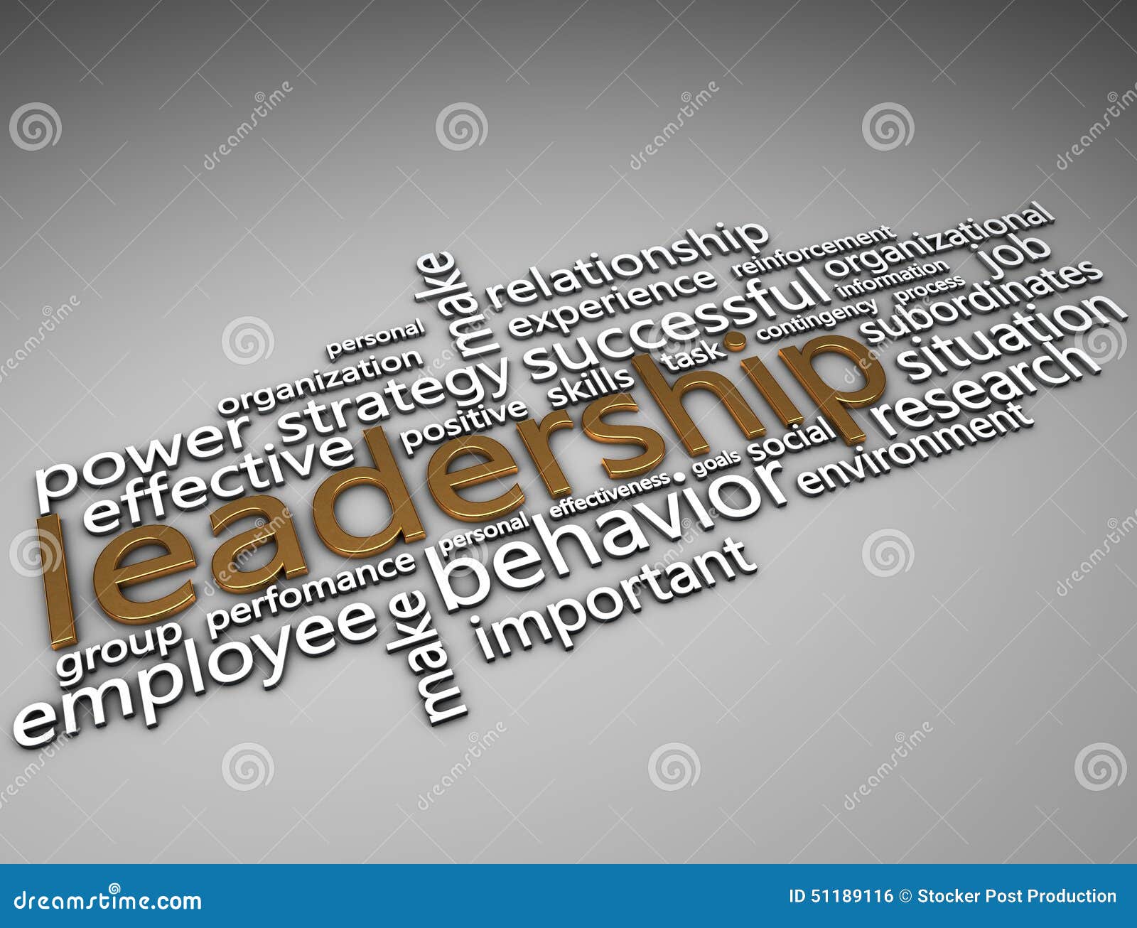 Leadership Gold 3d text stock illustration. Illustration of concept ...
