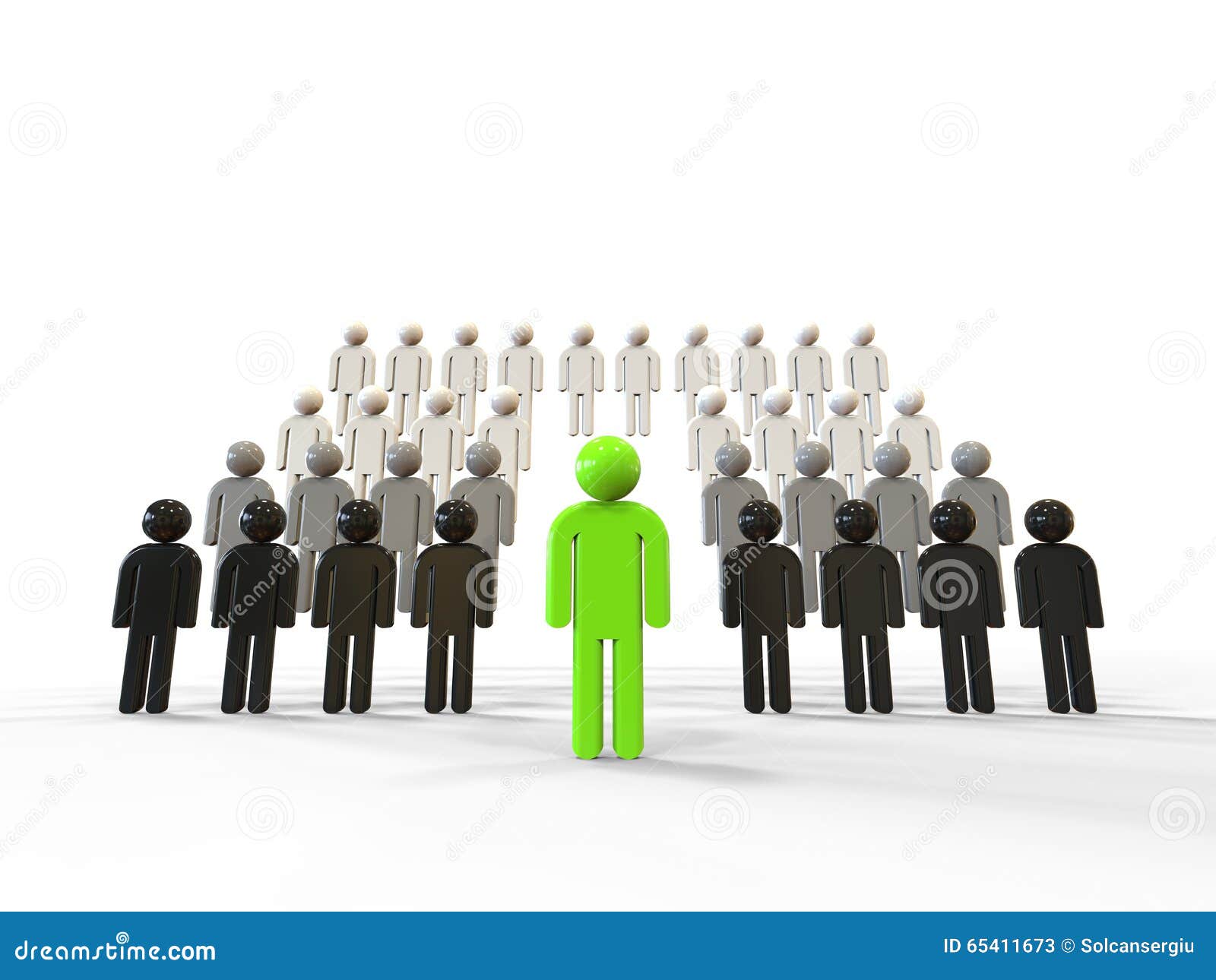 Leadership green concept stock illustration. Illustration of employees ...