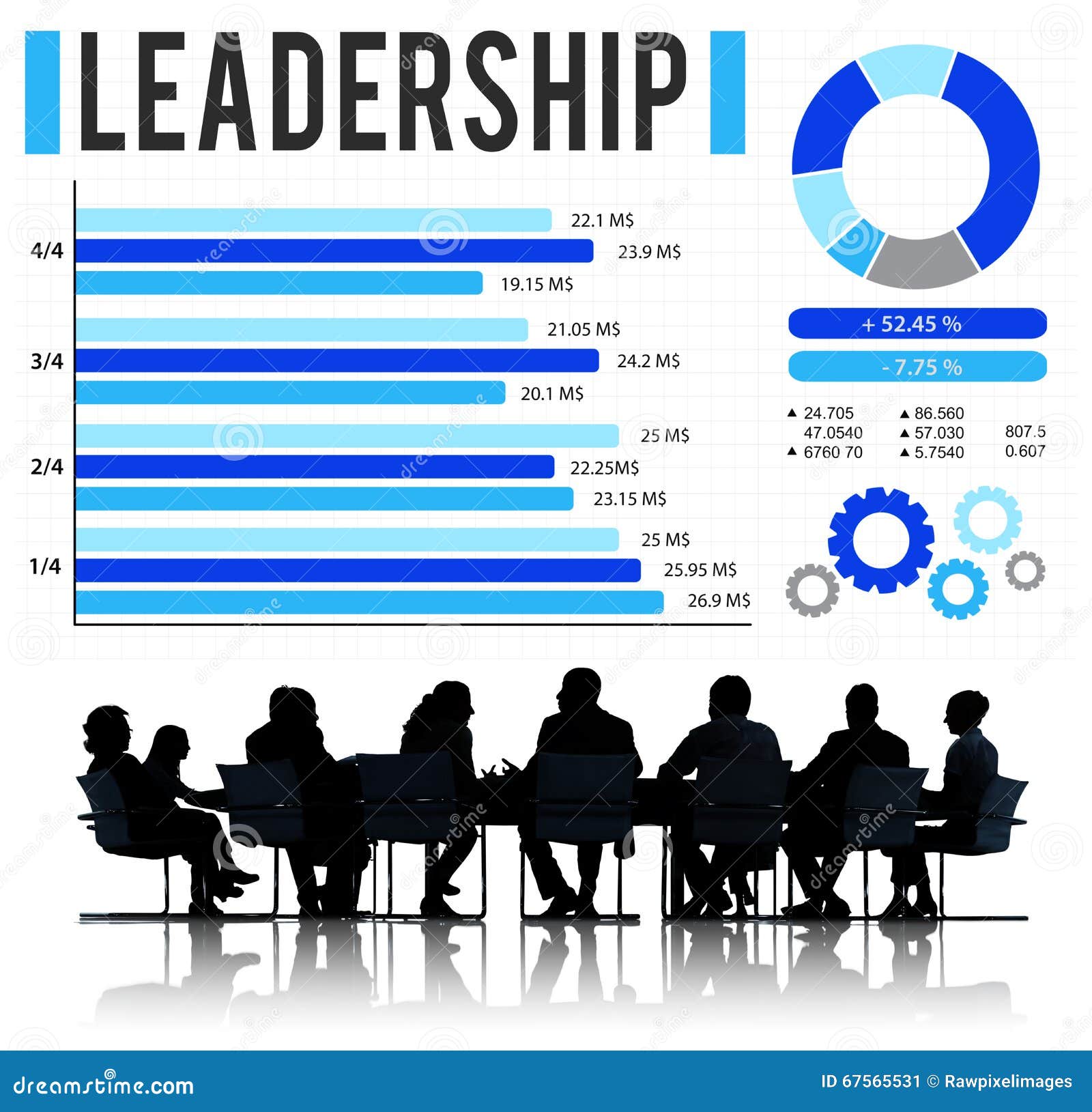 Leadership Leader Coaching Director Manage Concept Stock Image - Image ...
