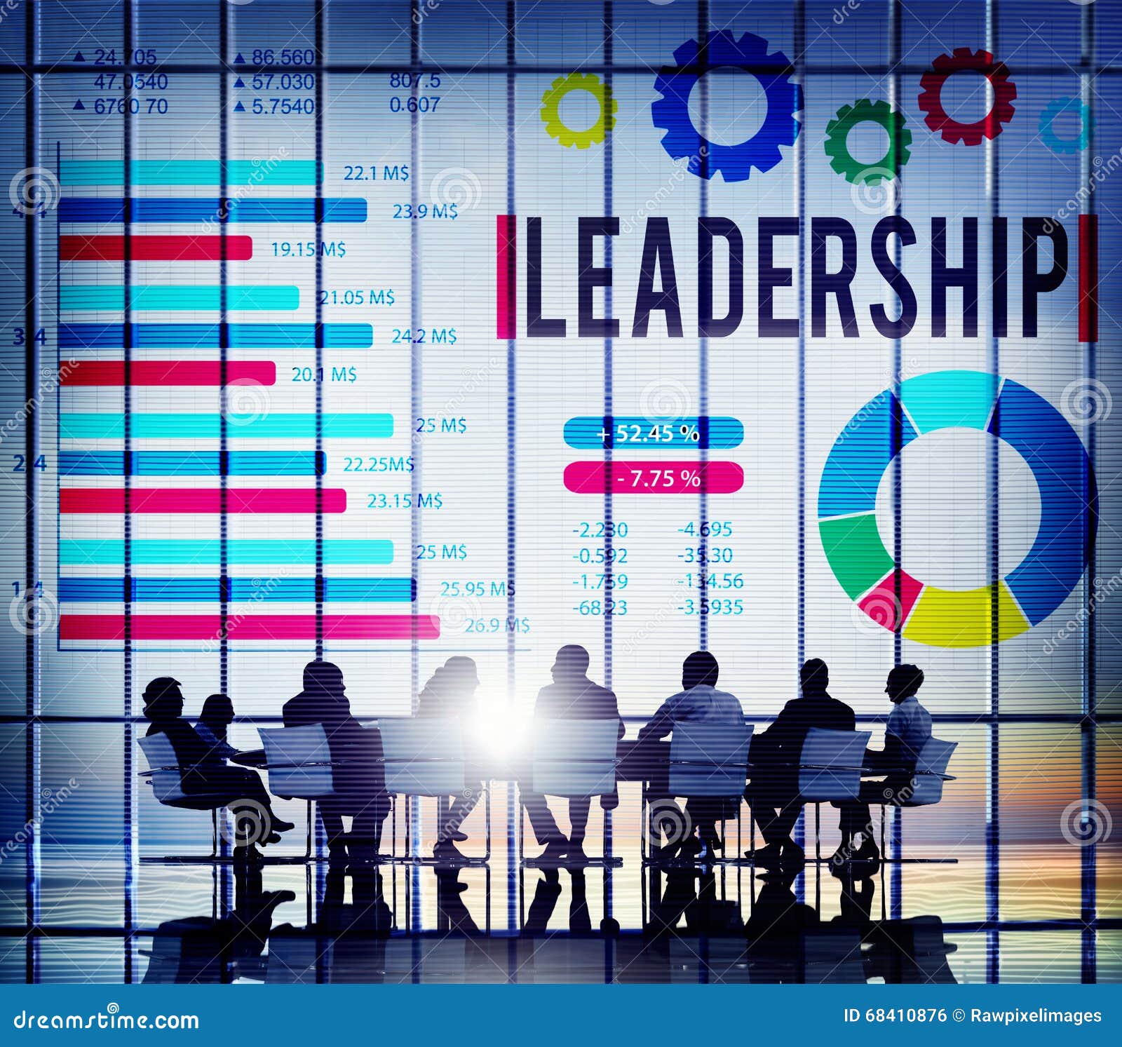 Leadership Leader Coaching Director Manage Concept Stock Photo - Image ...