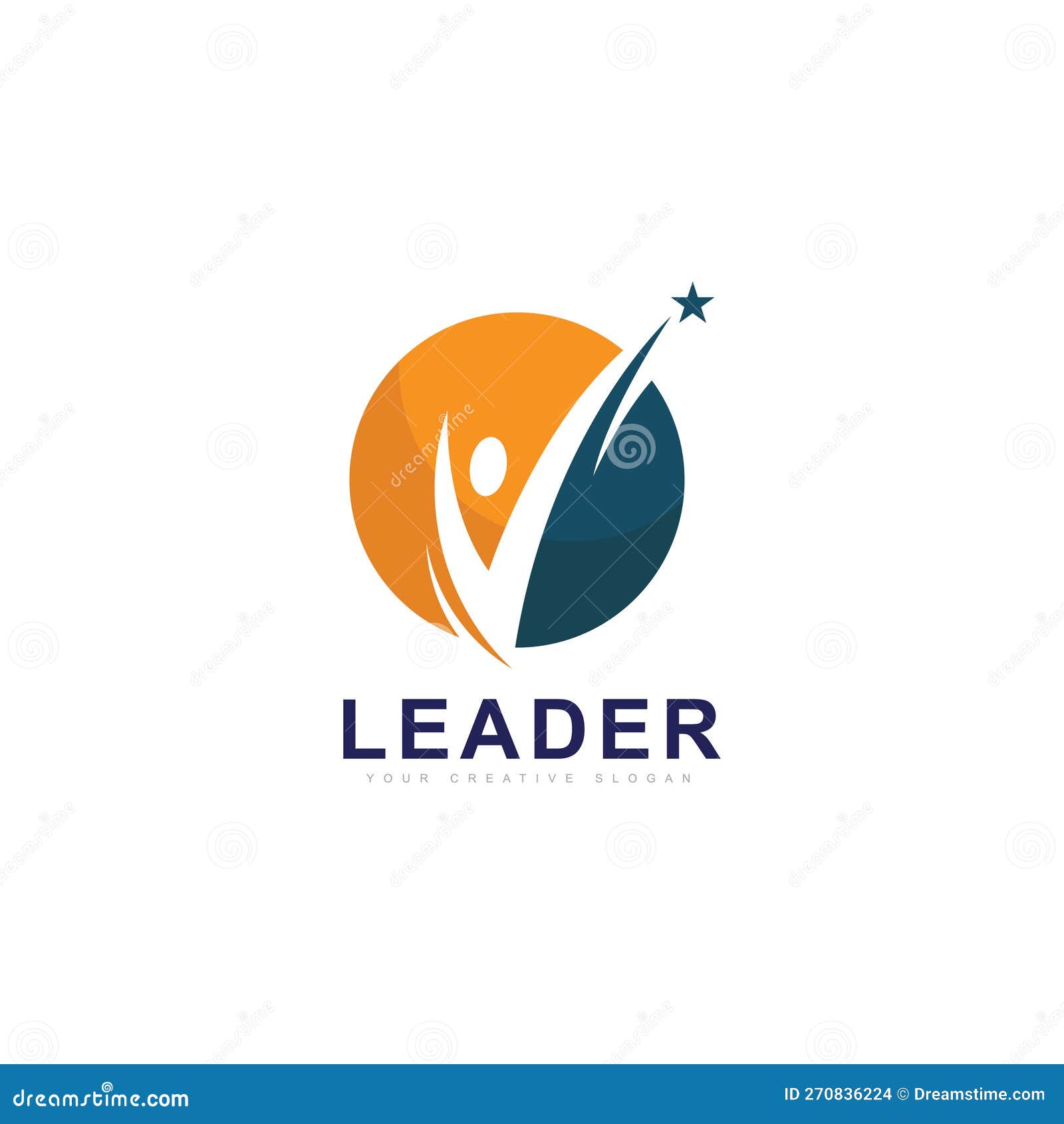 Leadership Logo Success Logo and Education Logo Vector. Stock Vector ...