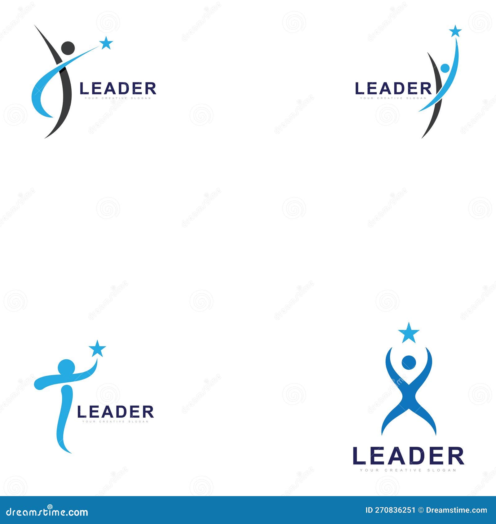 Leadership Logo Success Logo and Education Logo Vector. Stock Vector ...