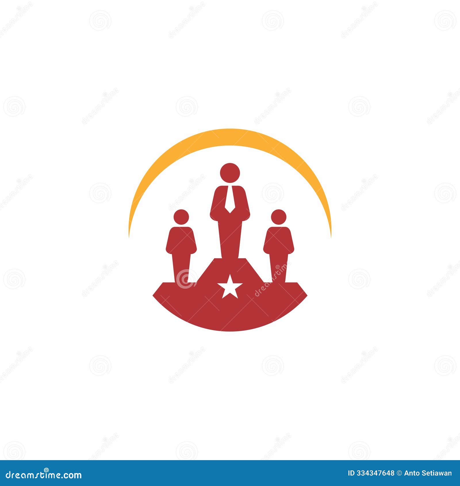 Leadership Logo Vector Design. Team Work Logo Vector Stock Vector ...