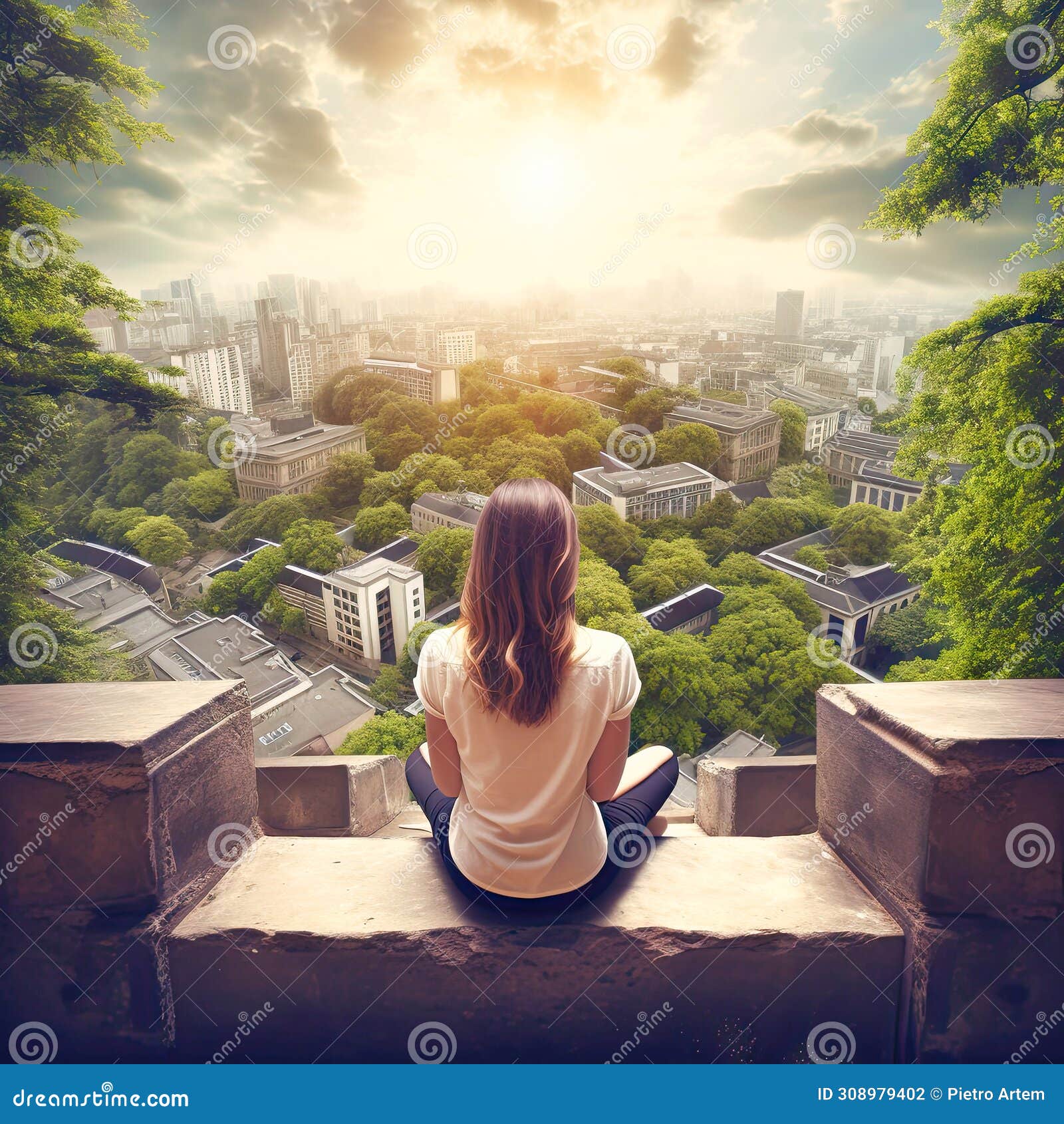 Leadership and Management, Abstract Compass and Guiding Light ...