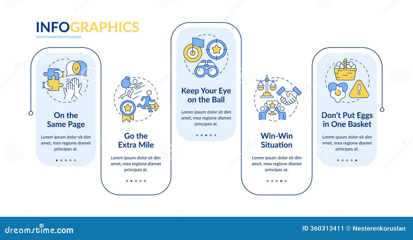 Leadership Management Rectangle Infographic Vector Stock Vector ...