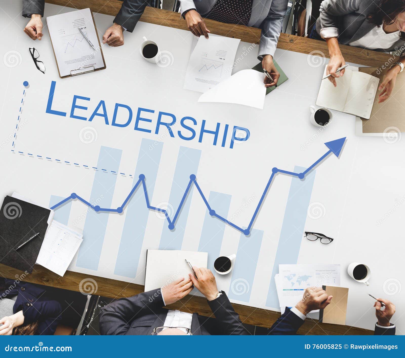 Leadership Management Skills Leader Support Concept Stock Image - Image ...