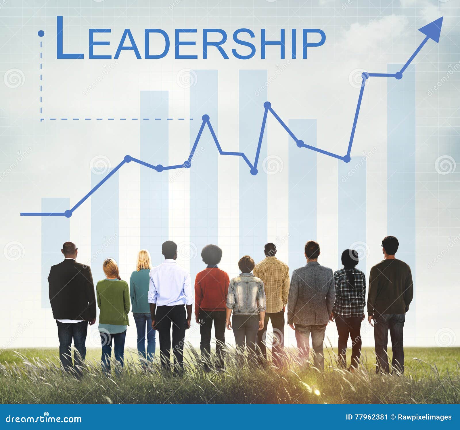 Leadership Management Skills Leader Support Concept Stock Image - Image ...