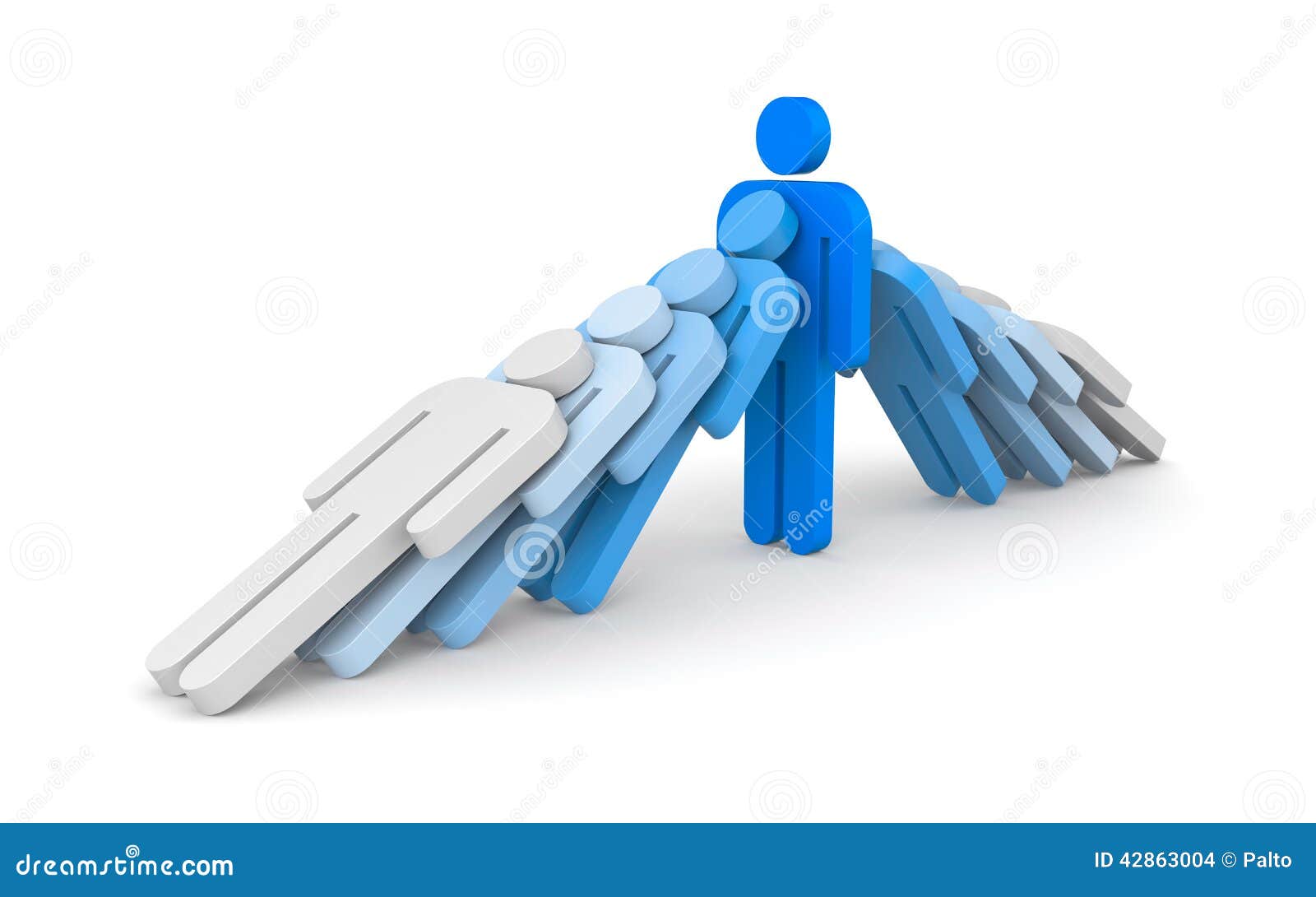 Leadership metaphor stock illustration. Illustration of icon - 42863004