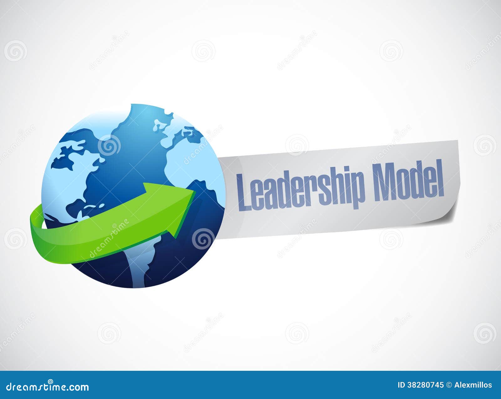 Leadership Model Sign Illustration Design Stock Illustration ...