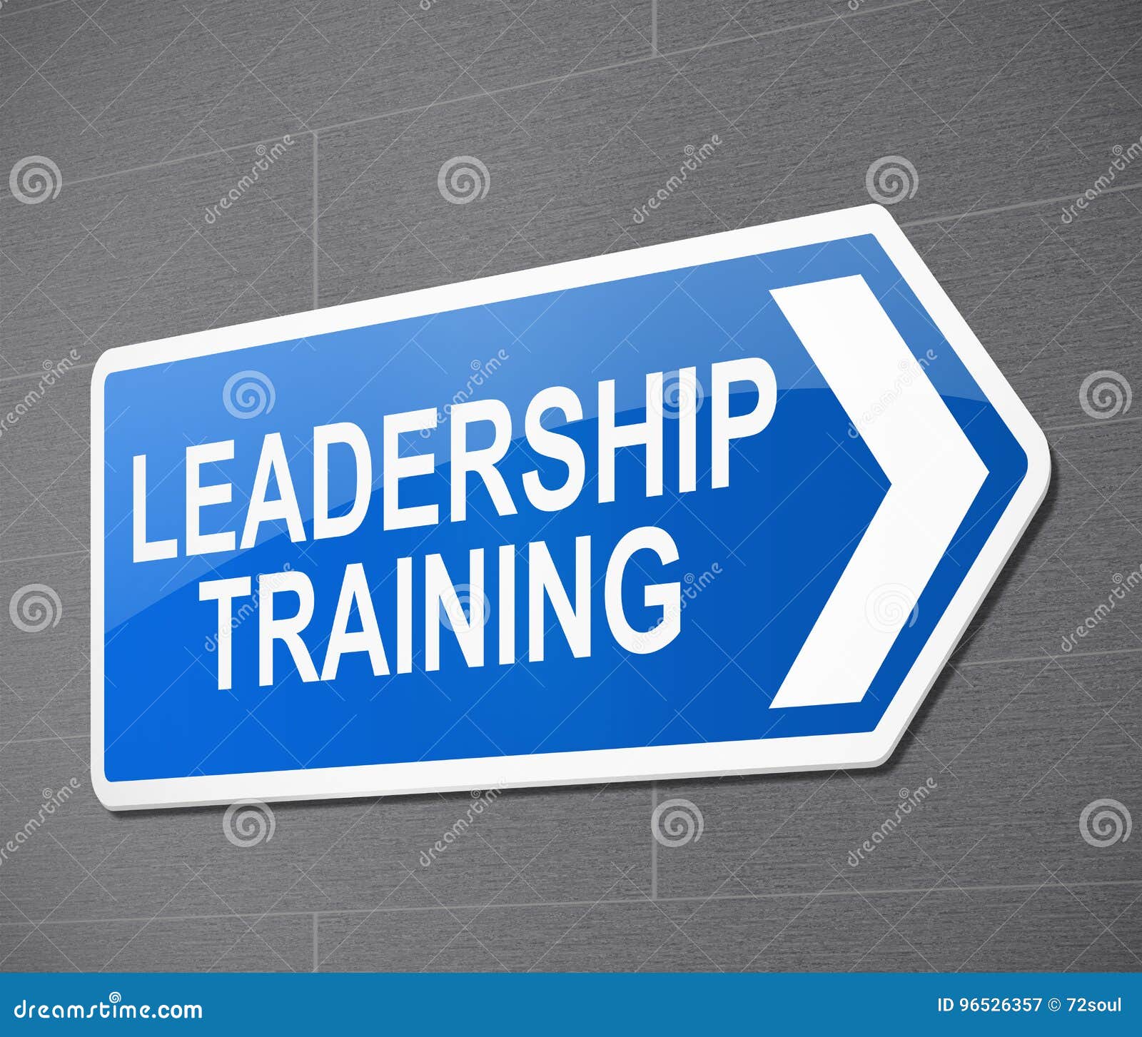 Leadership Training Concept. Stock Illustration - Illustration of ...