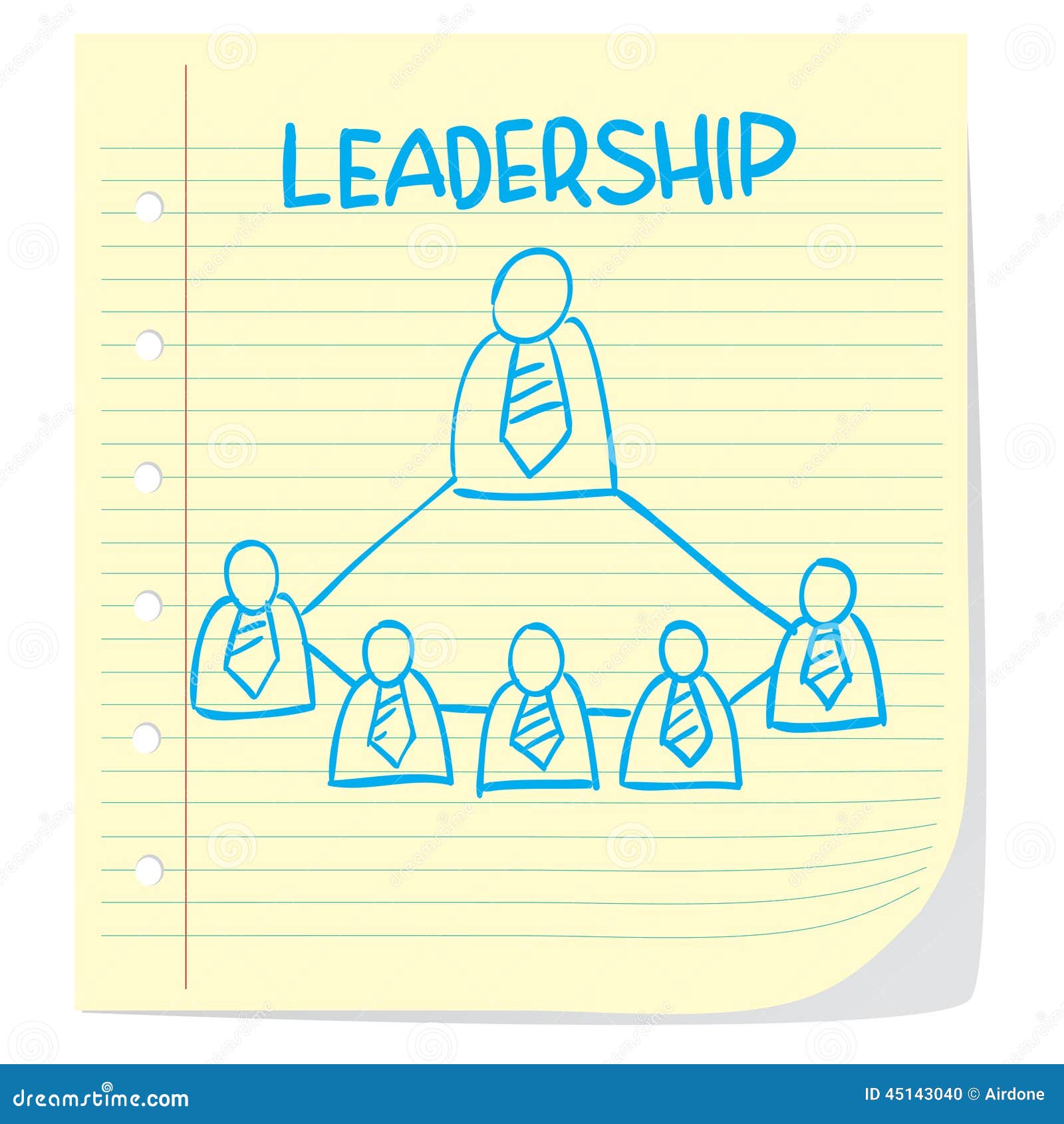 Leadership stock illustration. Illustration of executives - 45143040