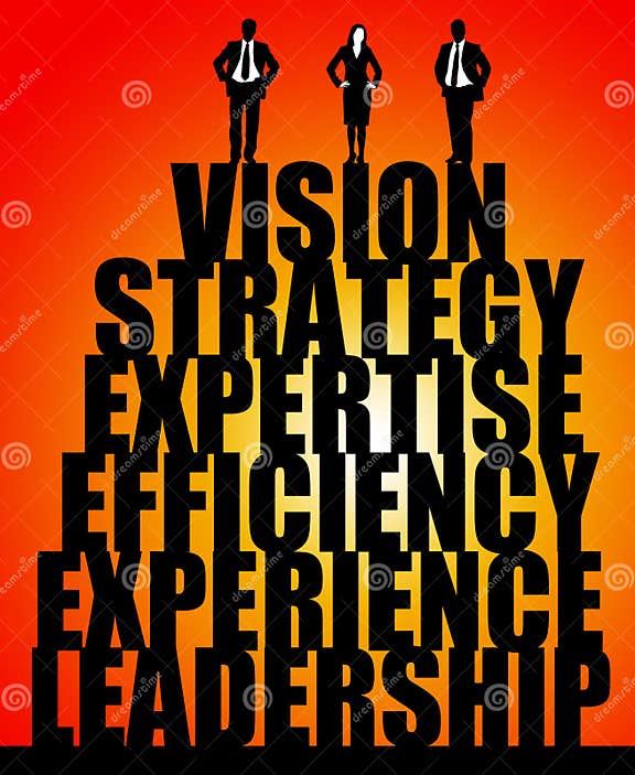 Leadership vision stock illustration. Illustration of leadership - 69734917