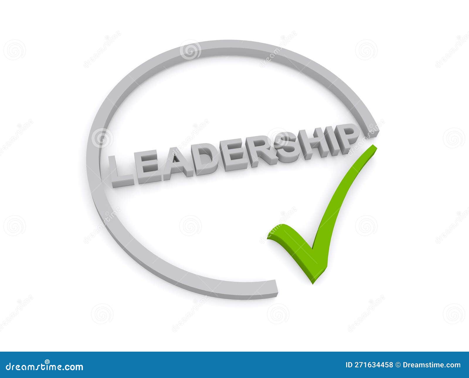 Leadership word on white stock illustration. Illustration of number ...