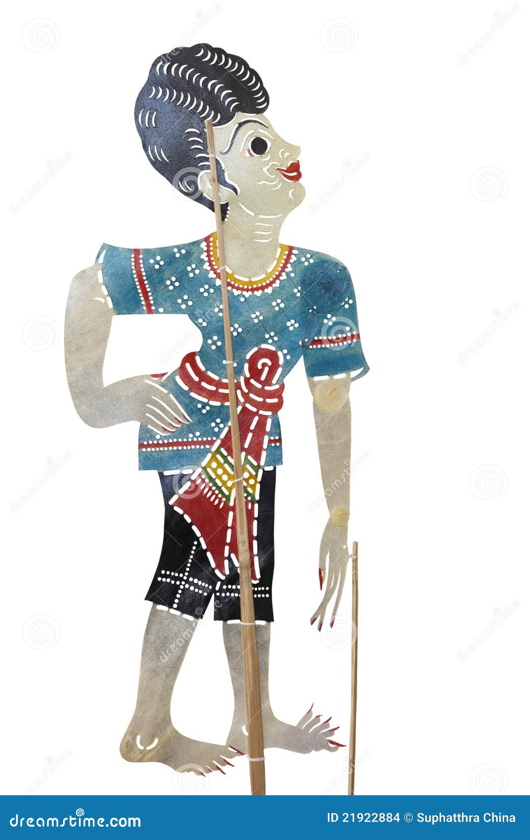 Leading Actor of Nang Talung Stock Photo - Image of puppet, show: 21922884