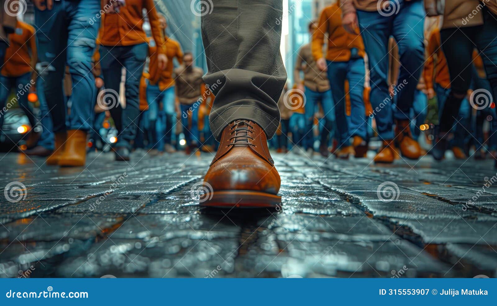 Leading by Example, a Successful Man Inspires and Empowers Others To ...