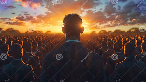 Leading by Example, a Successful Man Inspires and Empowers Others To ...