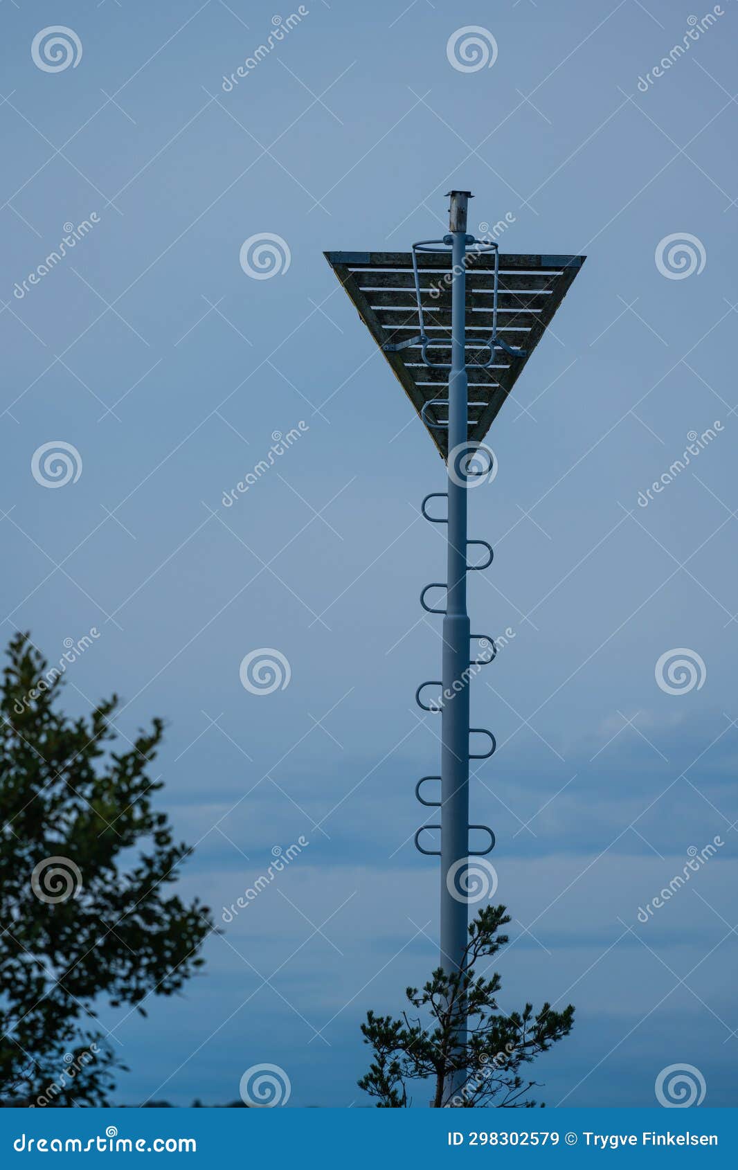 Leading Signal Guiding Ships into Port.. Stock Image - Image of boats ...