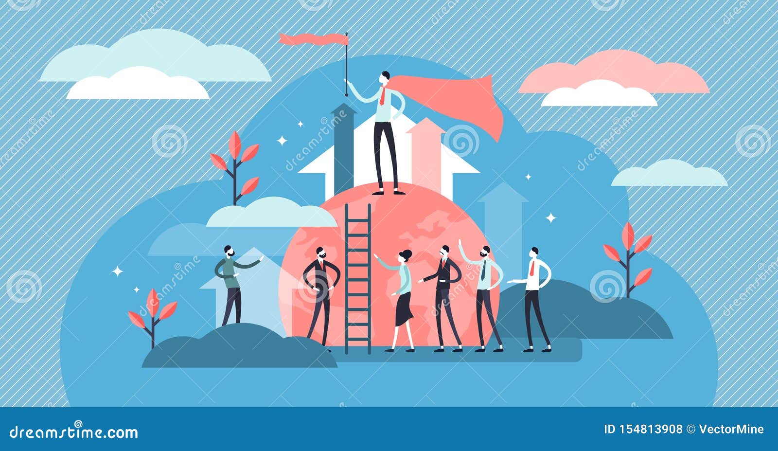 Tiny Business People At Responsibility Chart With Tasks. RACI Matrix ... Tiny Business People At Responsibility Chart With Tasks. RACI Matrix ...
