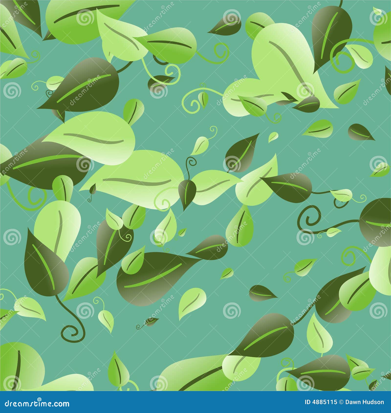 Leaf stock vector. Illustration of background, foliage - 4885115