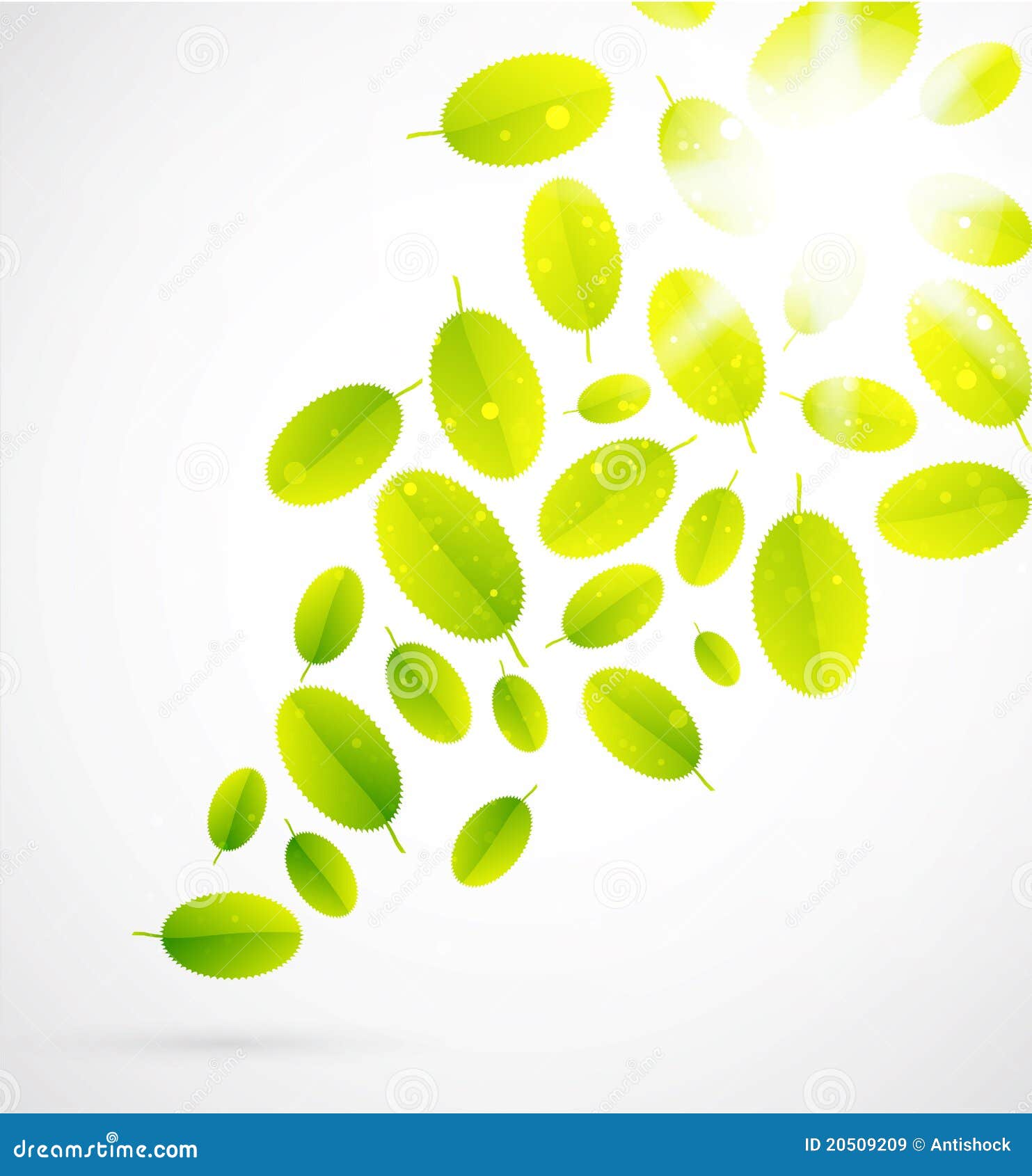 Leaf abstract background stock vector. Illustration of design - 20509209