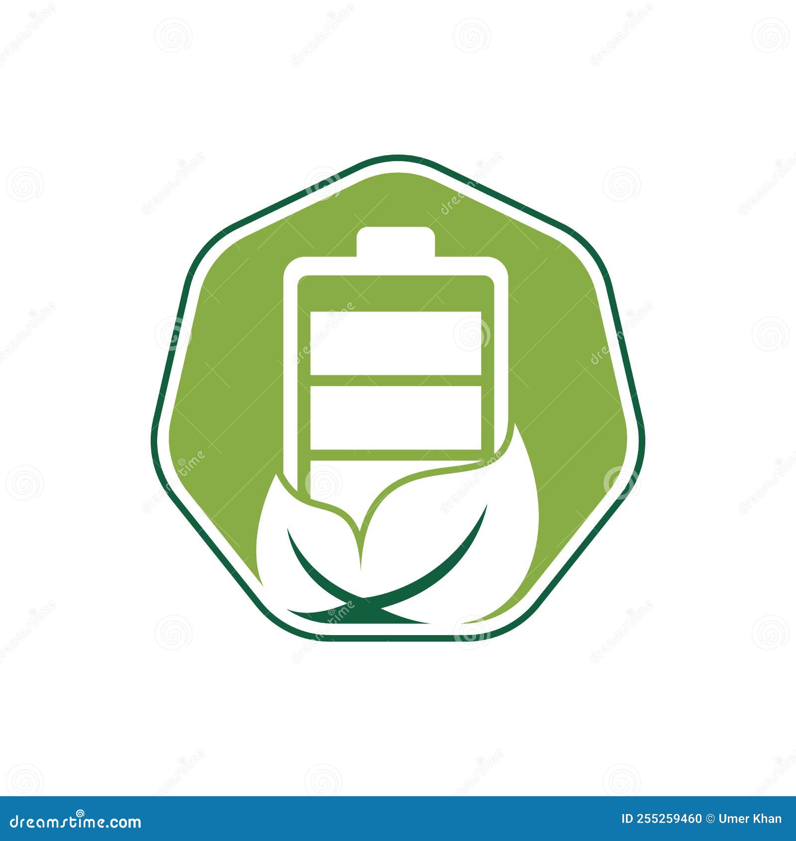 Leaf Battery Logo Design Vector Icon. Stock Vector - Illustration of ...