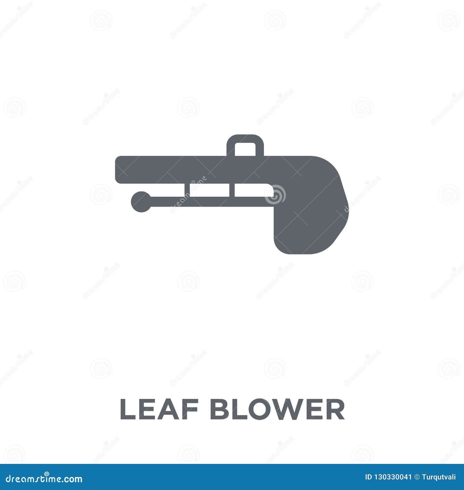 Leaf Blower Icon from Electronic Devices Collection. Stock Vector ...
