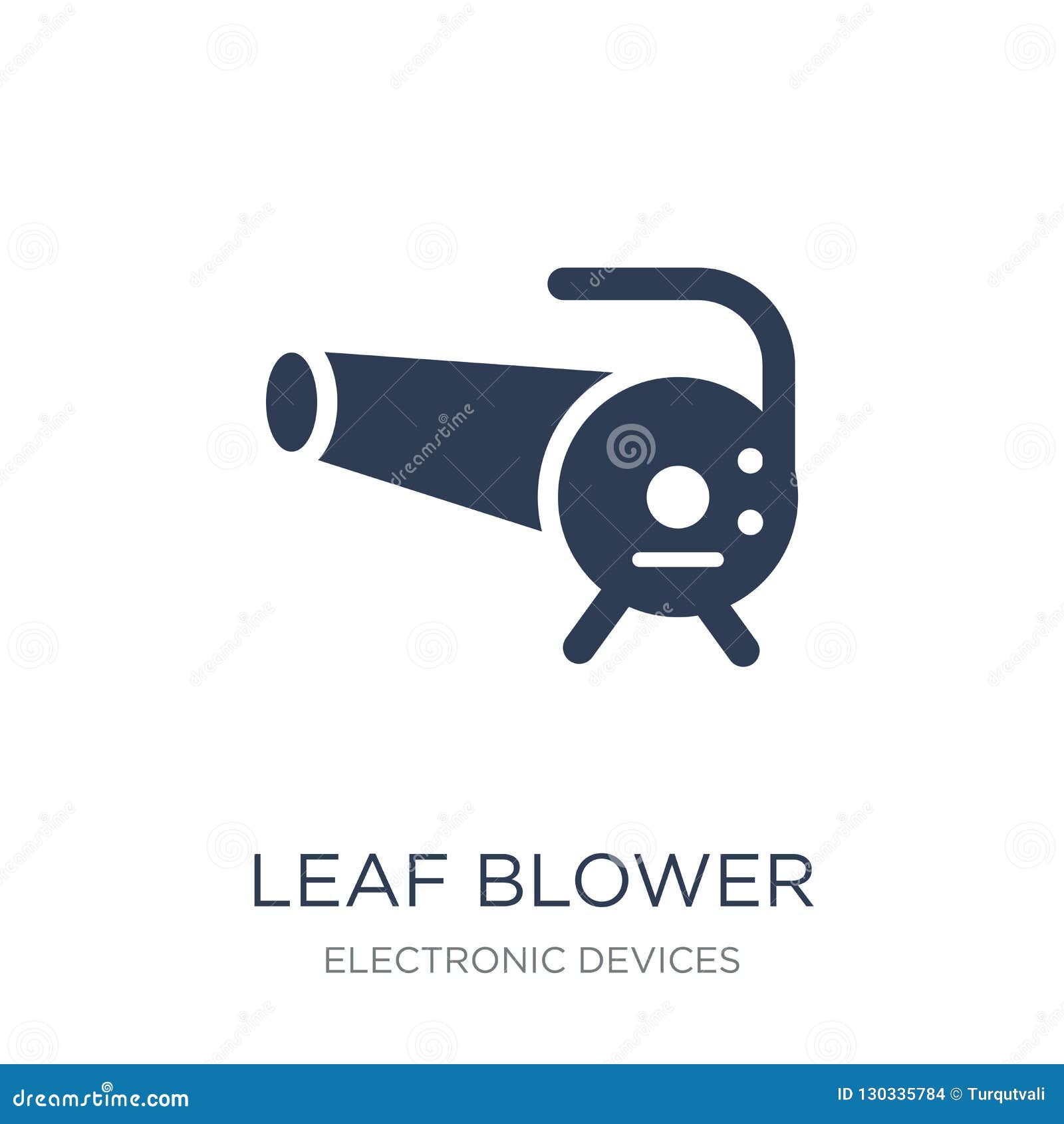 Leaf Blower Icon. Trendy Flat Vector Leaf Blower Icon on White B Stock ...