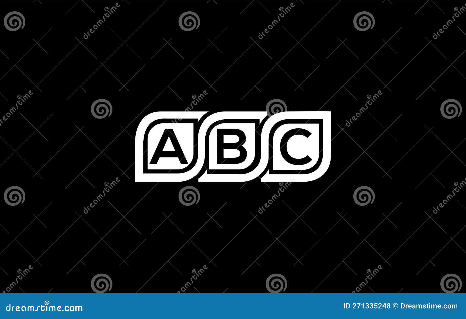 LOGO ABCD A TEMPLATE VECTOR Royalty-Free Stock Photography ...