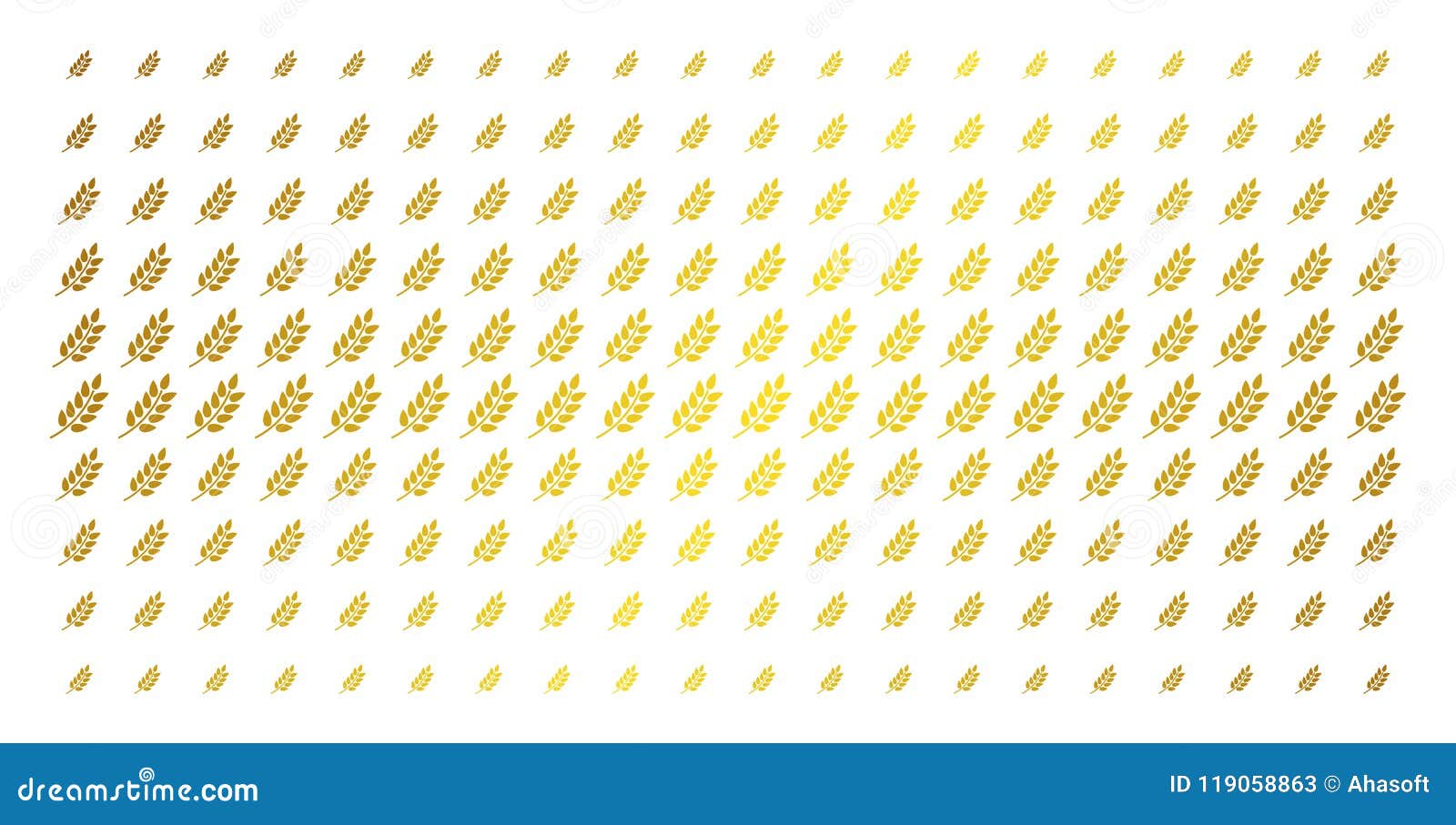 Leaf Branch Gold Halftone Effect Stock Vector - Illustration of ... Leaf Branch Gold Halftone Effect Stock Vector - Illustration of ...