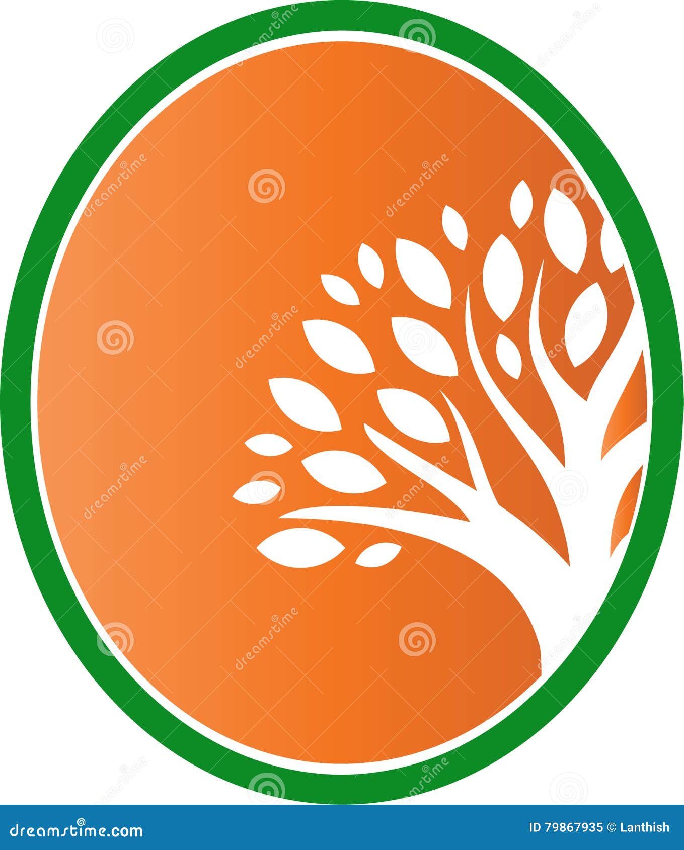 Leaf and Branch stock vector. Illustration of logo, branch - 79867935