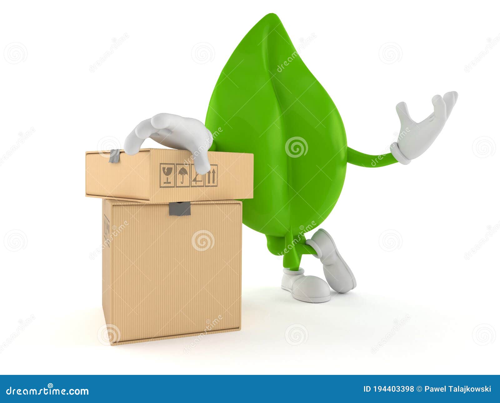 Oak Leaf Character With Angry Emotions, Grumpy Face, Furious Eyes, Arms ...