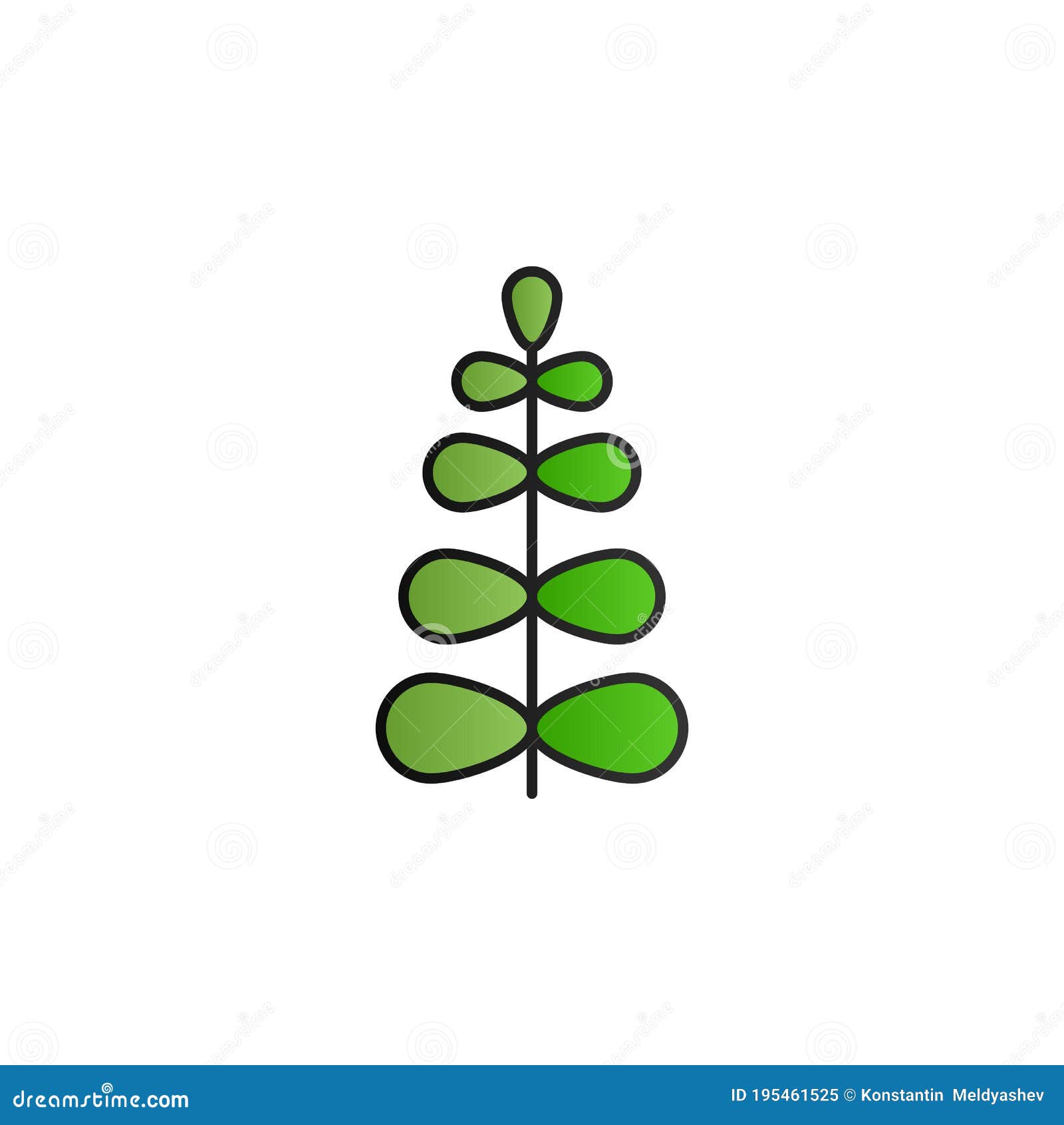 Leaf Color Gradient Vector Icon Stock Illustration - Illustration of ... Leaf Color Gradient Vector Icon Stock Illustration - Illustration of ...