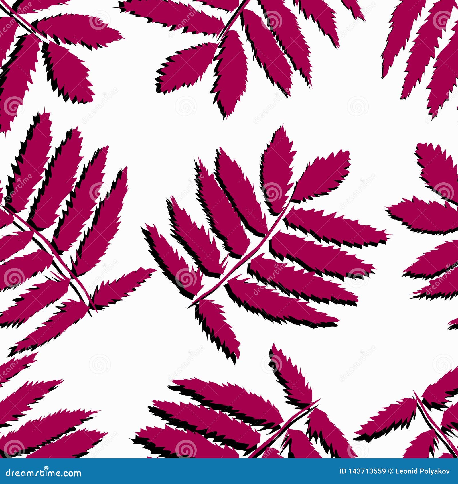 Leaf Colored Graffiti Seamless Pattern Stock Illustration ...