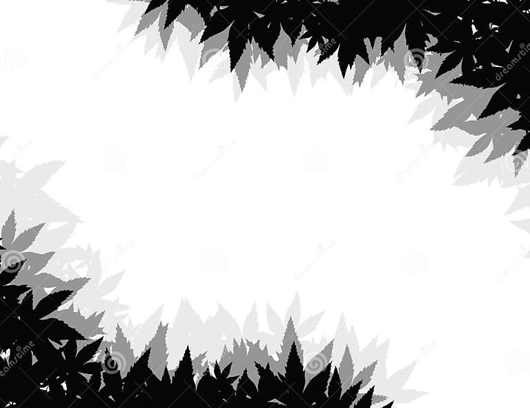 Leaf corner background stock illustration. Illustration of nature - 1650901