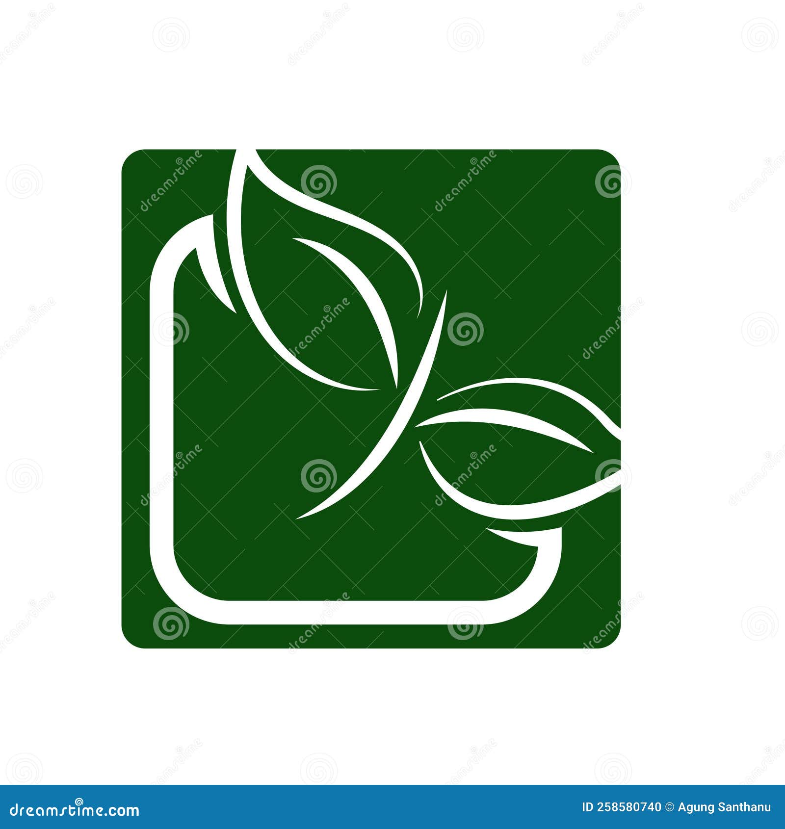 Leaf Symbol for Eco Related Design Theme. Stock Vector - Illustration ...