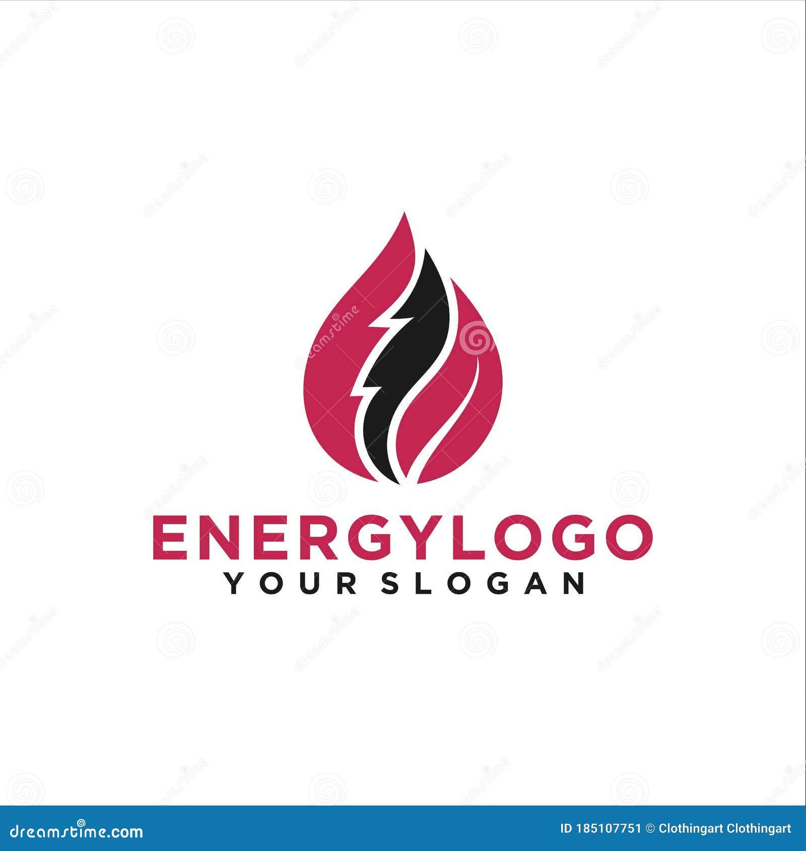 Leaf Fire Logo Template Design Vector, Emblem, Design Concept, Creative ...