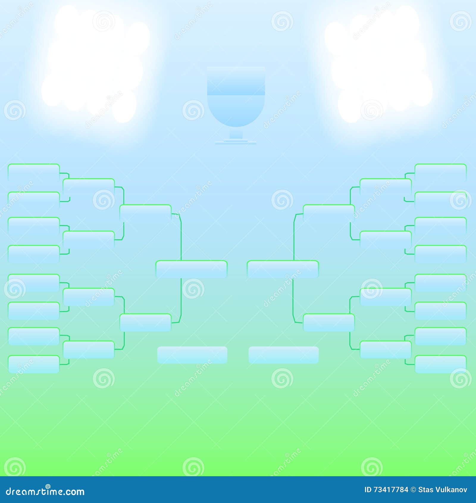 Leaf of the Football Tournament, a Visual Graphical Representation ...