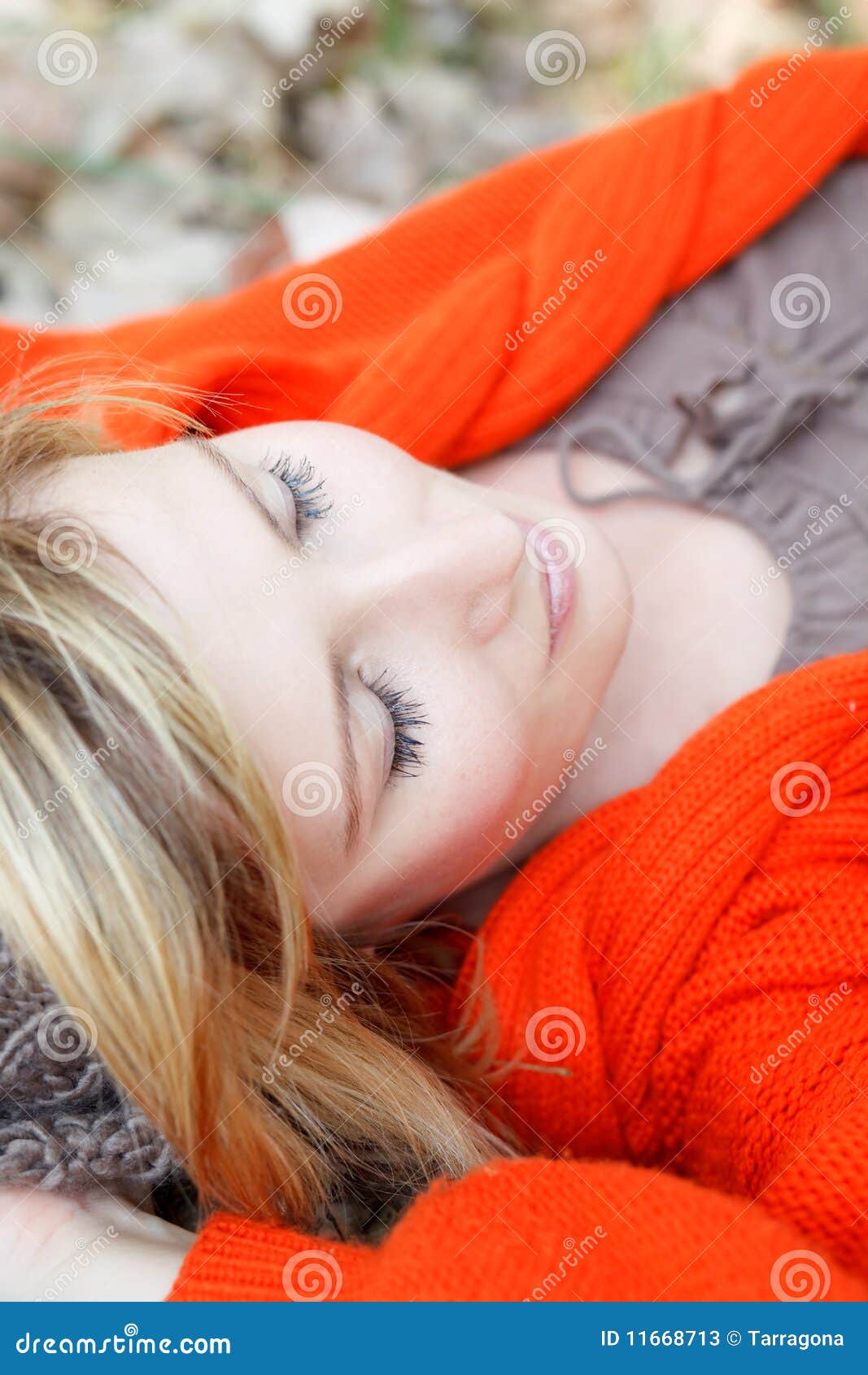 Leaf girl stock image. Image of blue, girl, fashion, cute - 11668713