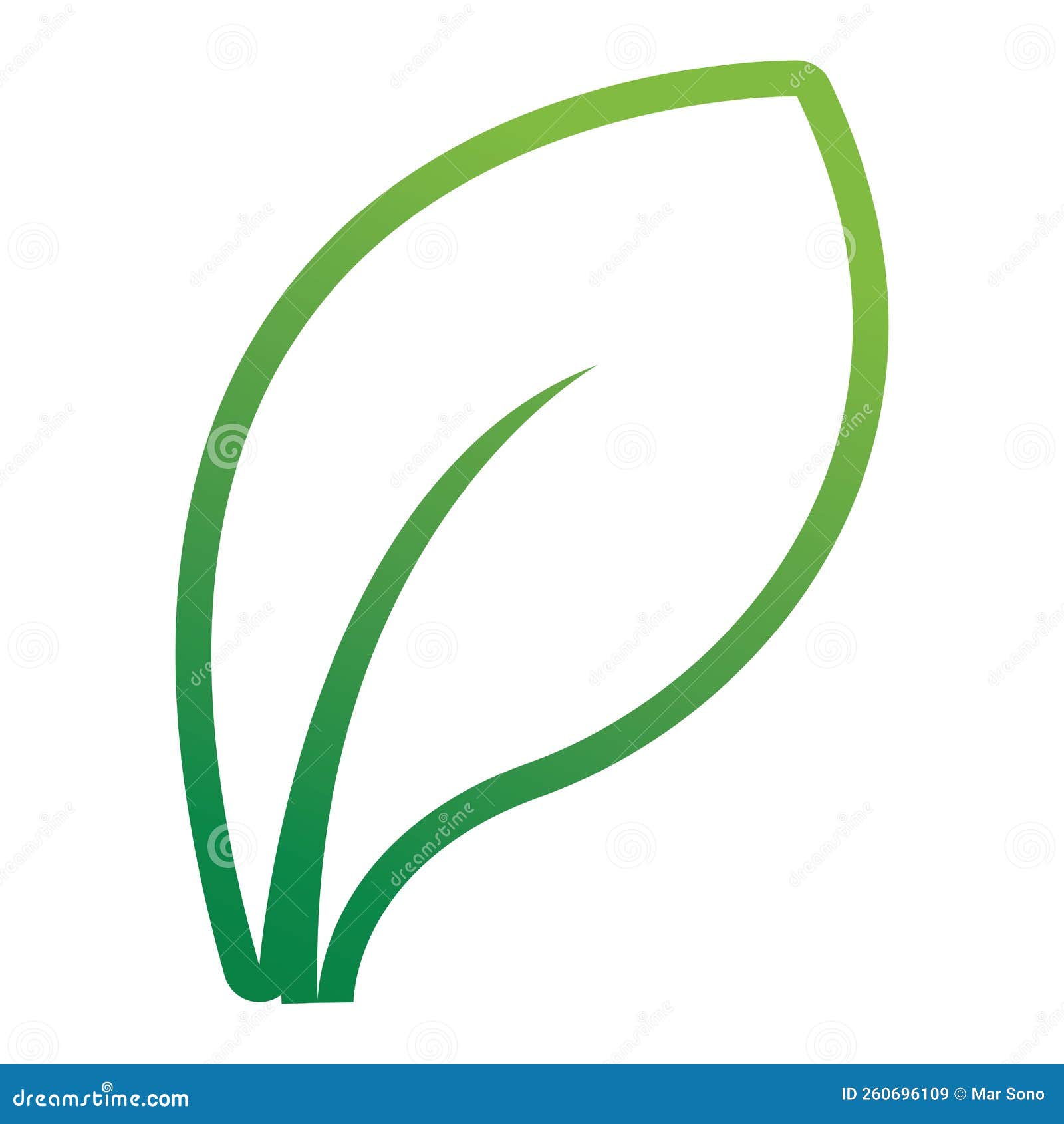 Leaf Green Logo and Symbol Vector Stock Illustration - Illustration of ...