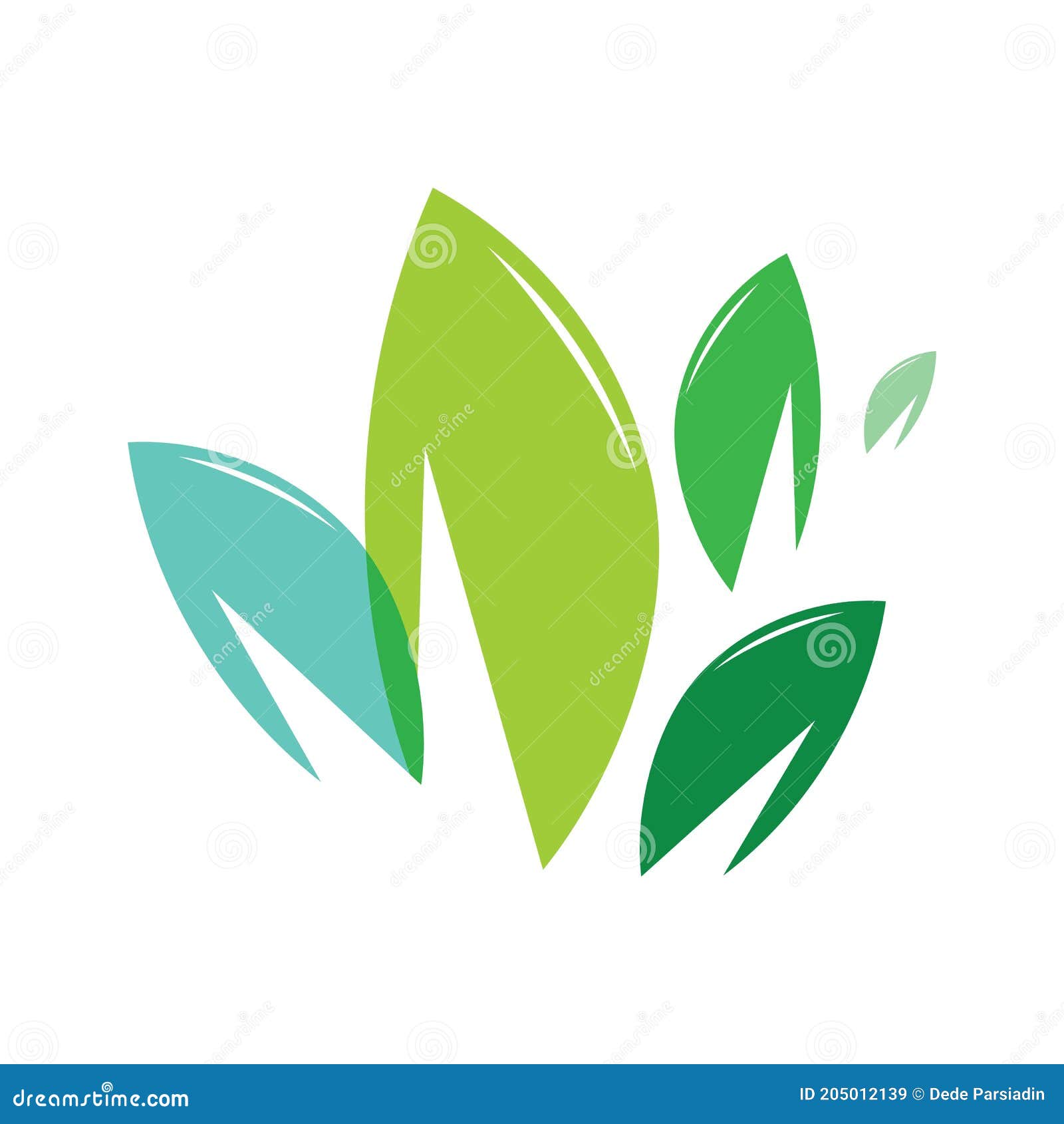 Leaf stock vector. Illustration of decoration, element - 205012139