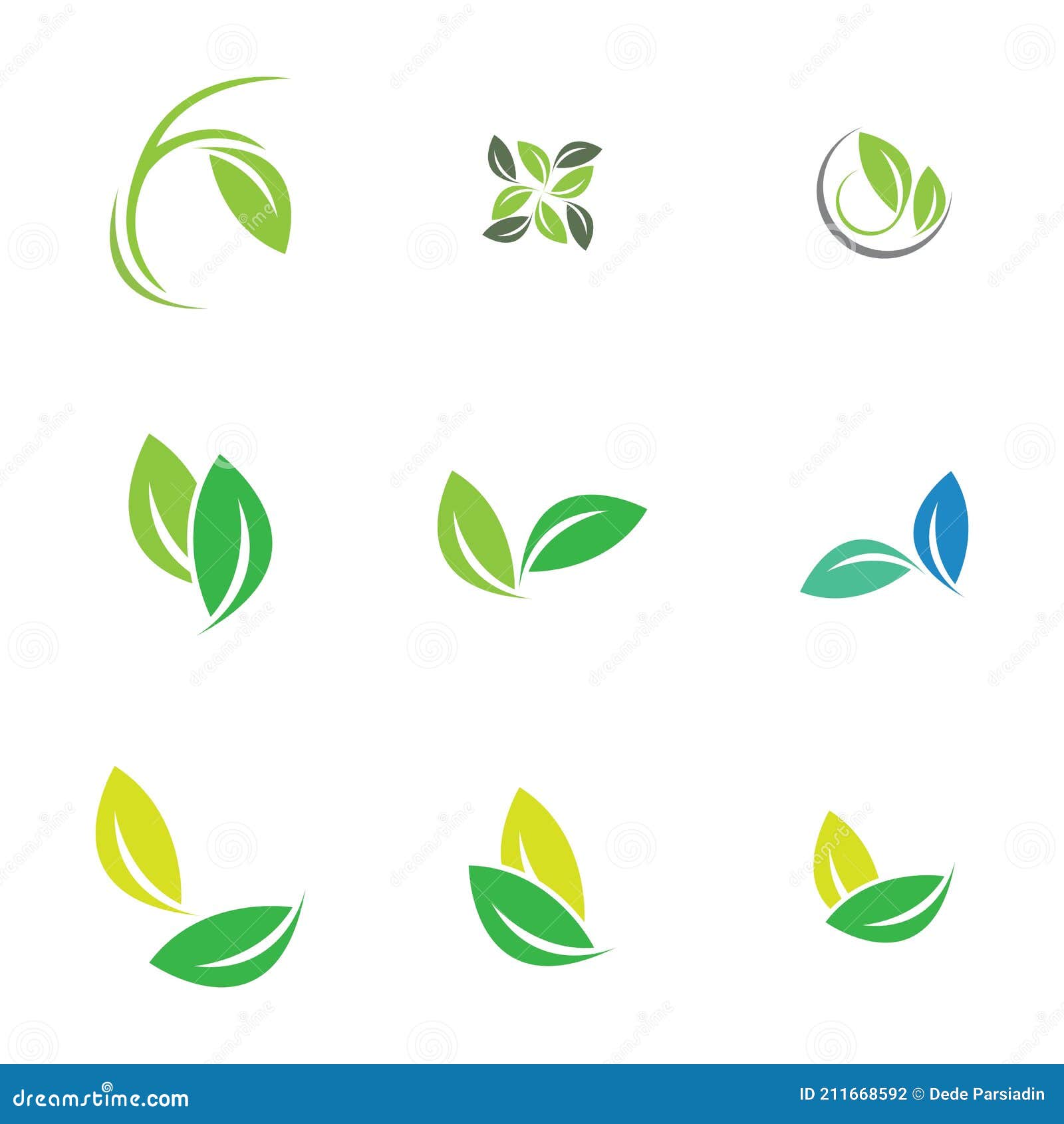 Leaf stock vector. Illustration of concept, health, environment - 211668592