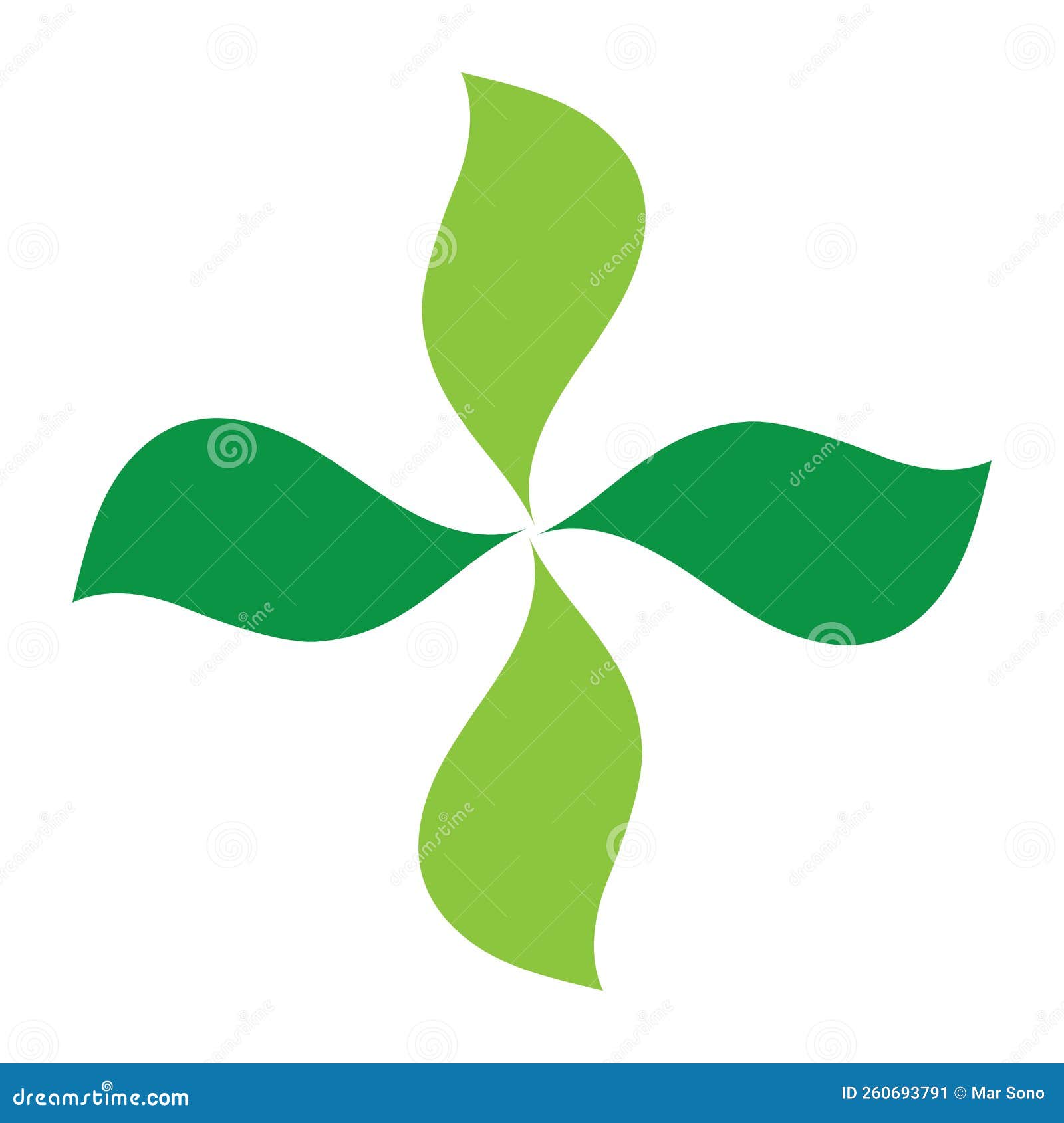 Leaf Green Ornament Design and Symbol Vector Template Stock Vector ...