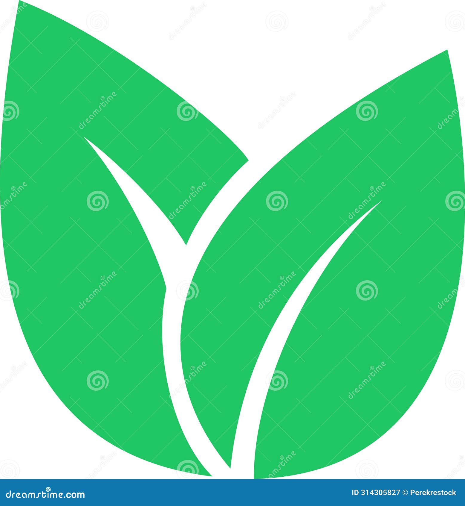 Leaf Icon As an Environment Responsibility Concept Stock Vector ...