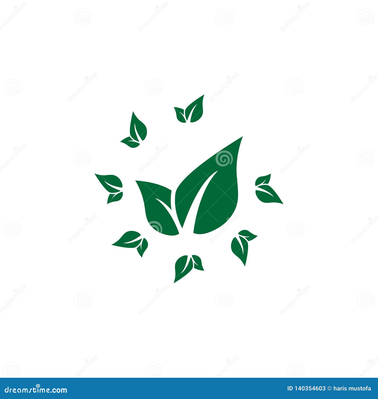 Leaf Icon Design Template Vector Isolated Stock Illustration ...